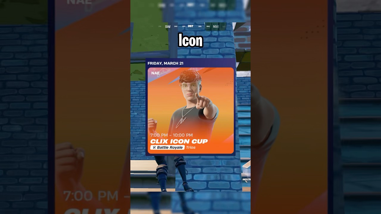 I’M LOOKING FOR A TRIO FOR THE CLIX ICON CUP #fortnite #fortniteshorts ...
