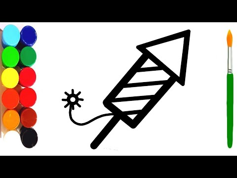 Cracker Drawing, Painting and Coloring for kids and toddlers | Draw ...