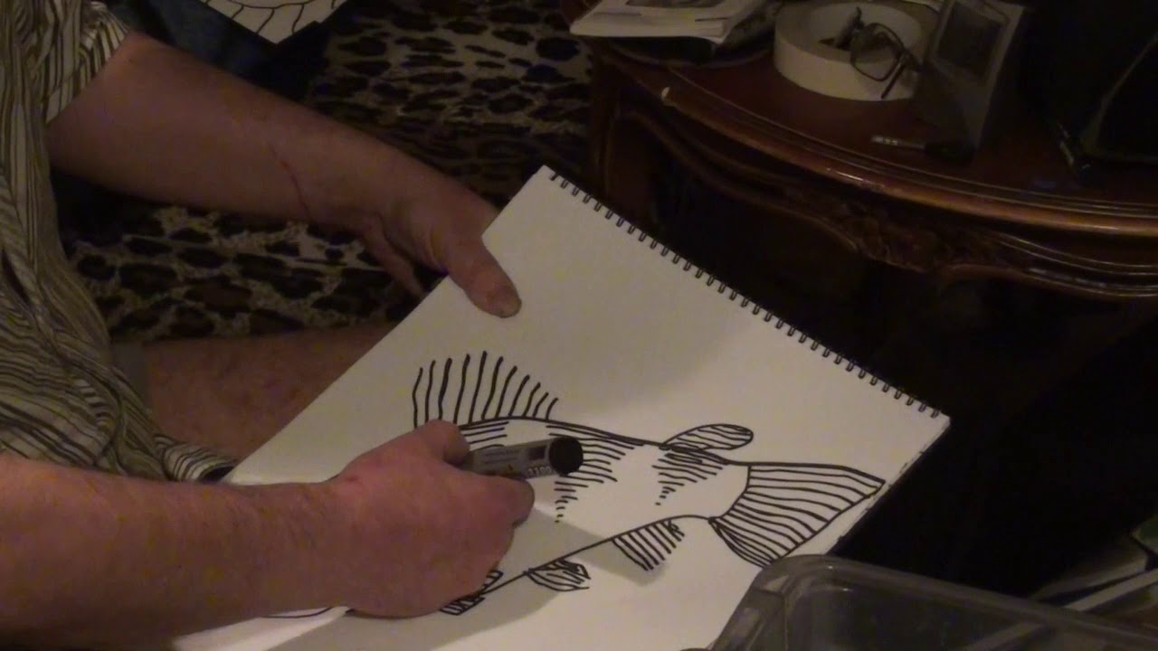 A Fat Boy - A Marker Drawing - YouTube