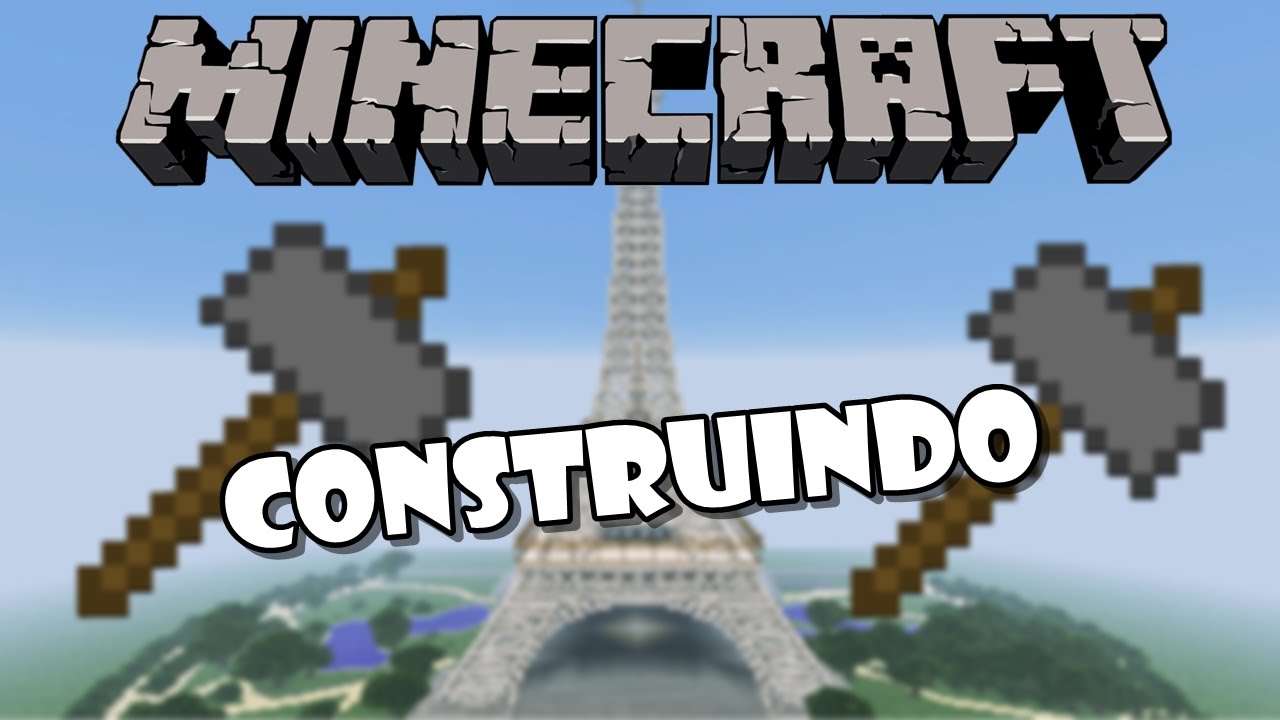 Martelo e Torre eiffel - Minecraft: Build Battle - YouTube