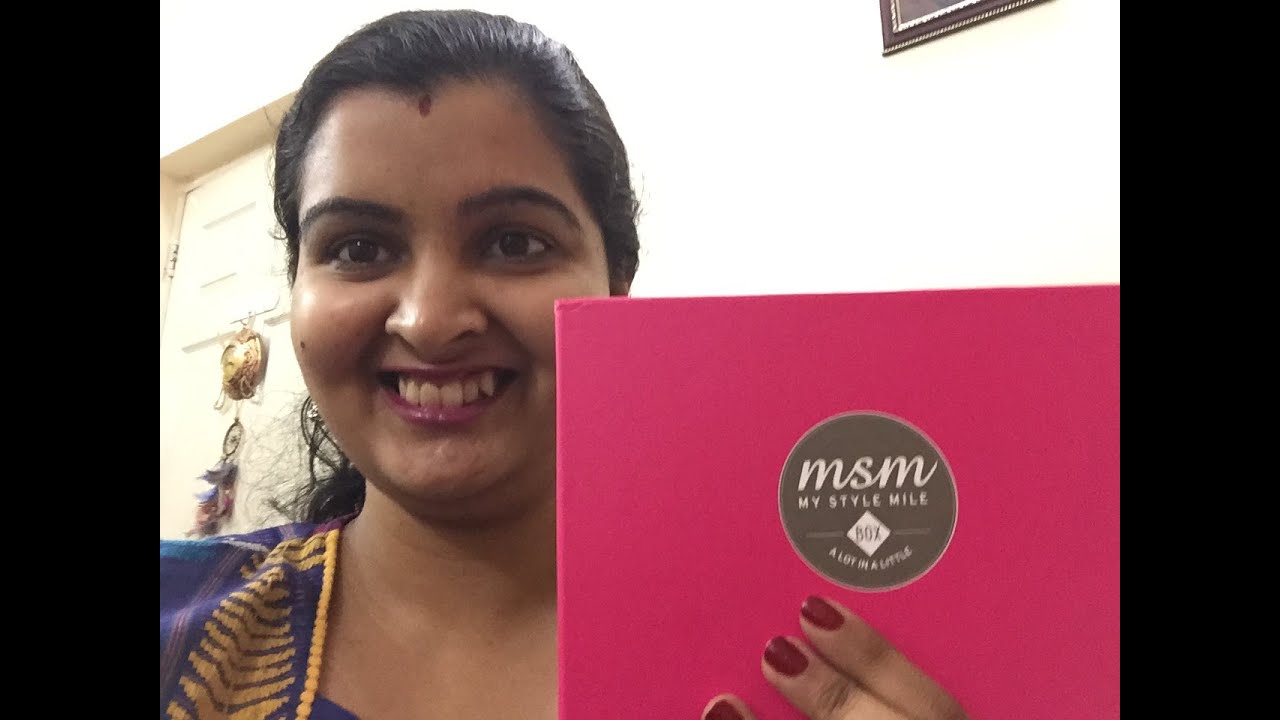MSM Box March '16 Unboxing & Review - YouTube