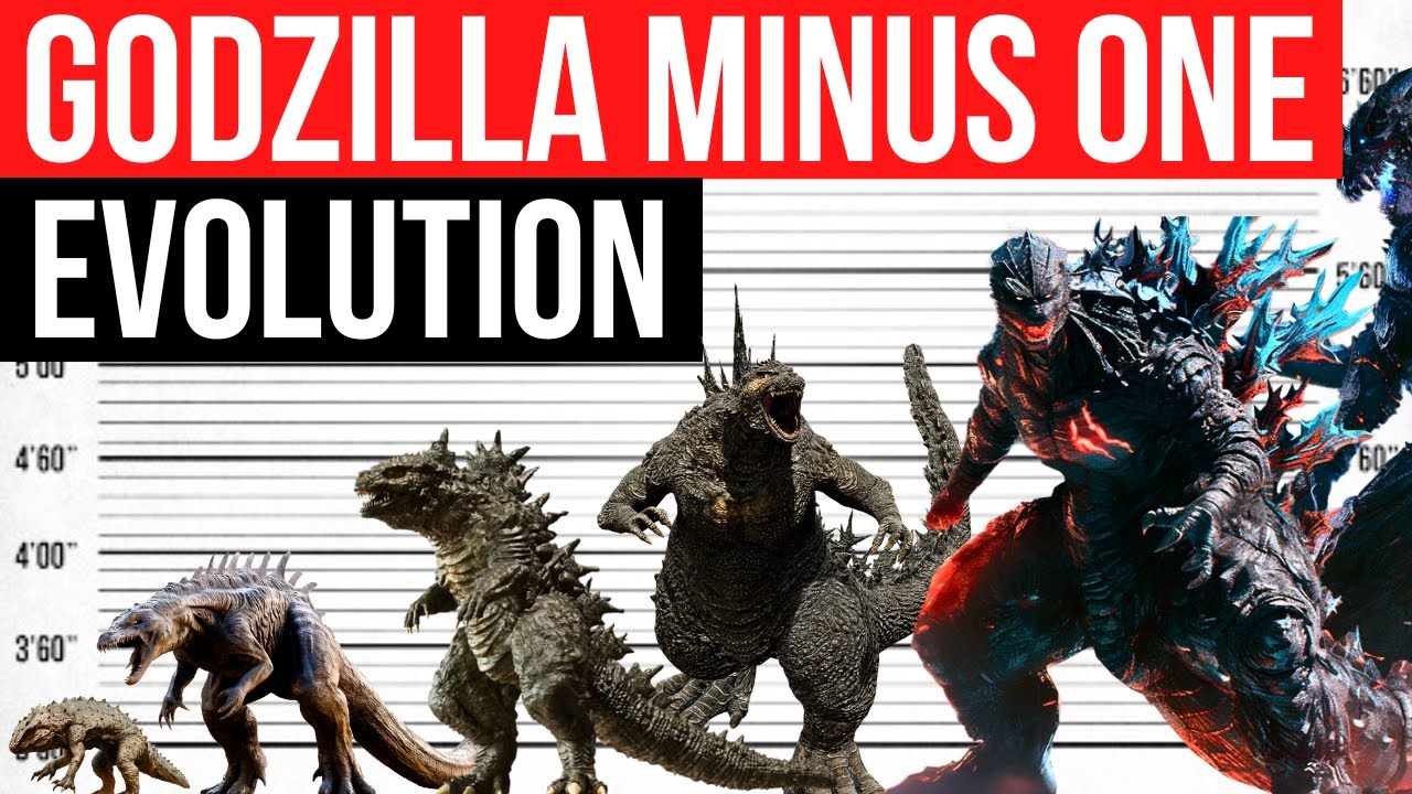 Evolution Of Godzilla Minus One | Life Cycle - YouTube