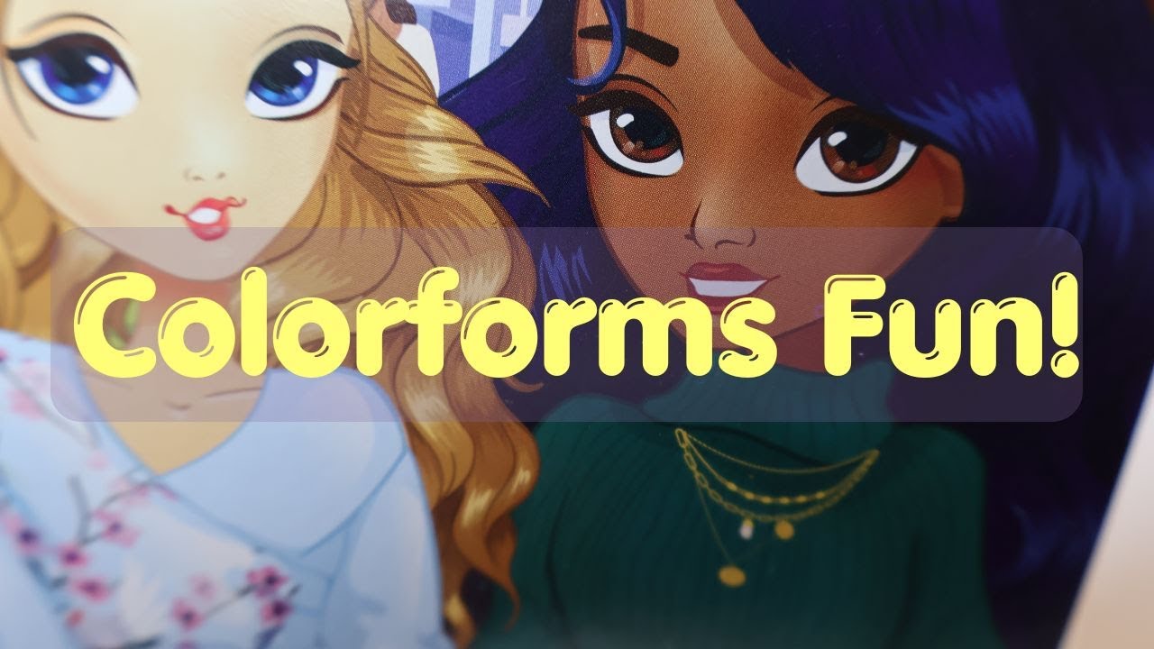 Magical Makeovers with Dollar Tree Colorforms Dolls - YouTube