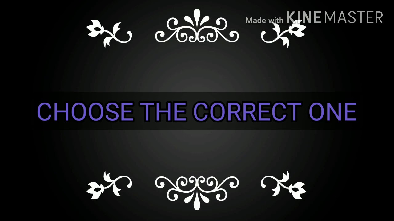 Choose the correct one ||vocabulary ||IELTS preparation ||grammar - YouTube