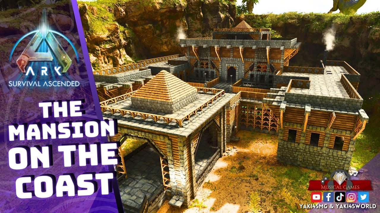 ARK Survival Ascended - Large House - tour - YouTube