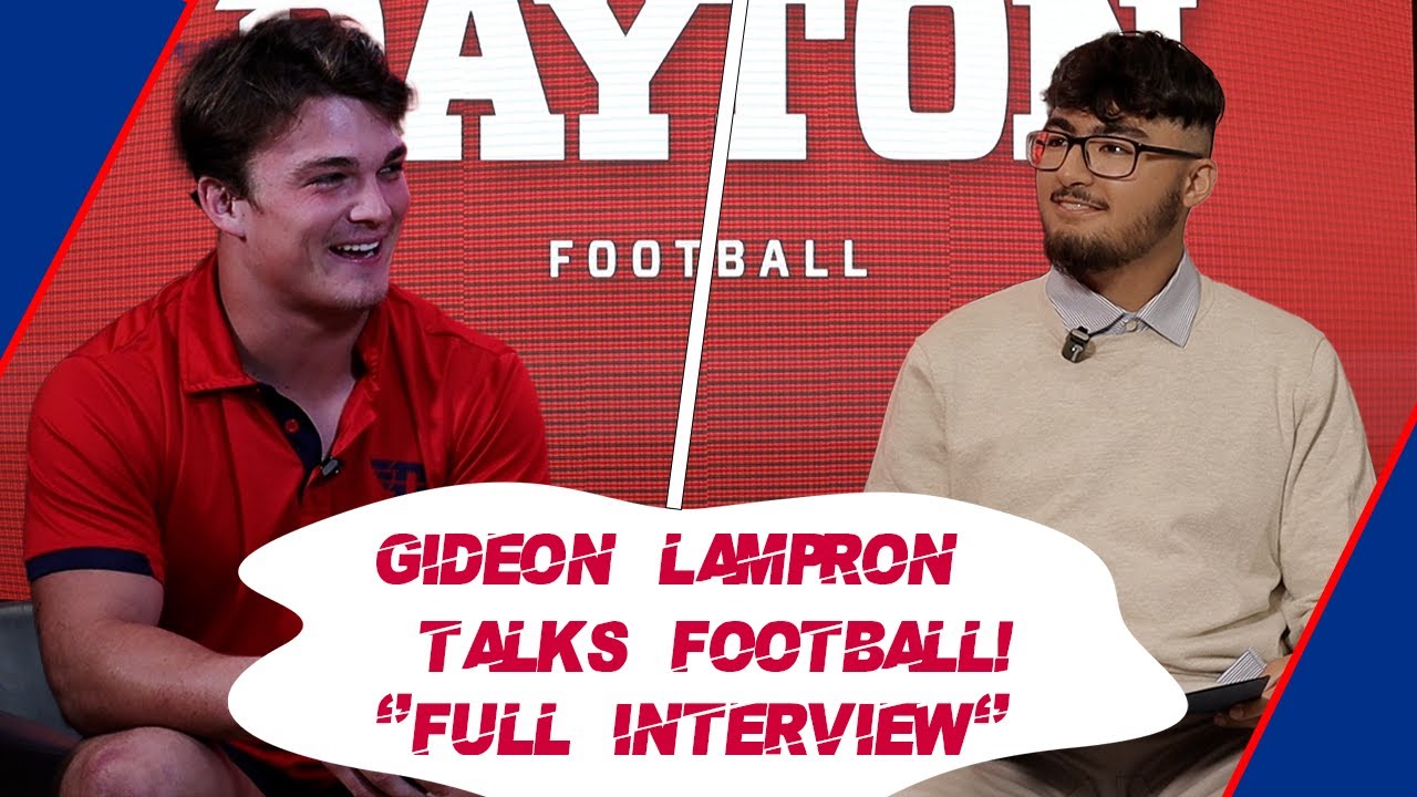 Flyer Overtime - Gideon ESPN Lampron Talks Football! (Full Interview ...