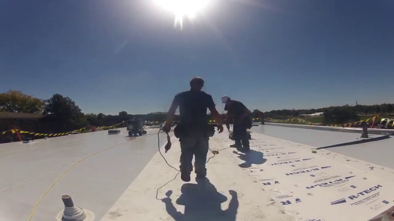 Versico APEEL TPO Roofing system - YouTube