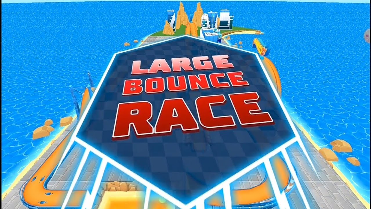 hot wheels large bounce race - YouTube
