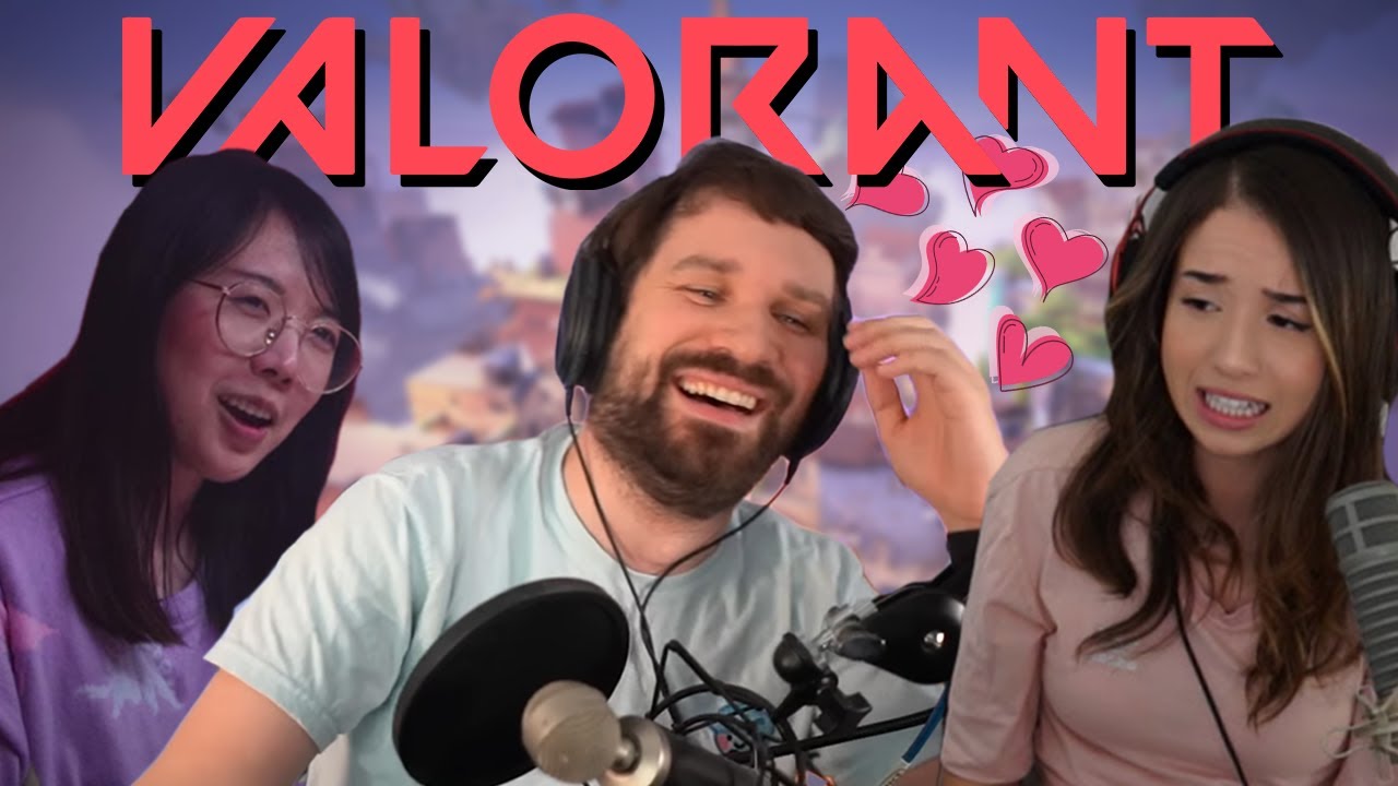 Destiny Plays Valorant With LilyPichu & Pokimane - YouTube