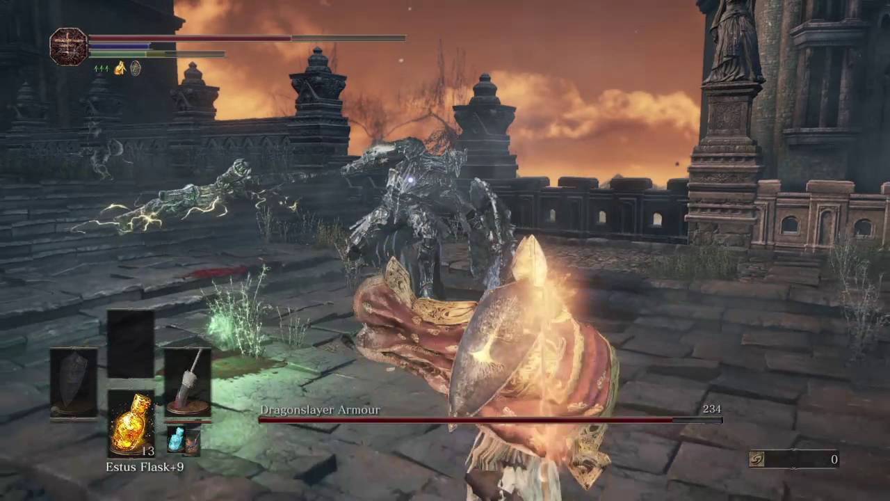 Dark souls III fancy boss - YouTube