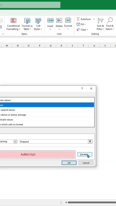 Conditional Formatting for dynamic color coding #excel #exceltips #shorts - YouTube