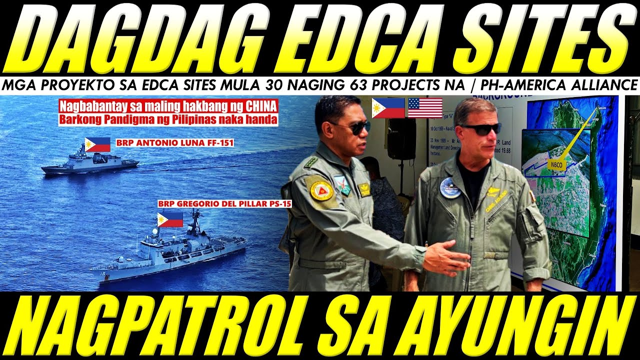 Dalawang Barkong Pandigma ng Pilipinas sa AYUNGIN SHOAL, 33 Proyekto ...