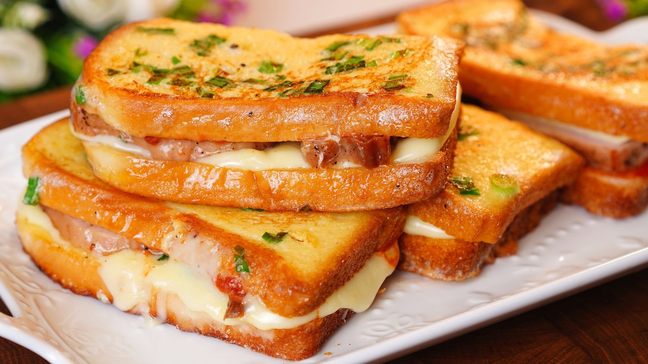A new, simple, and delicious sandwich recipe in 15 minutes! No one ...