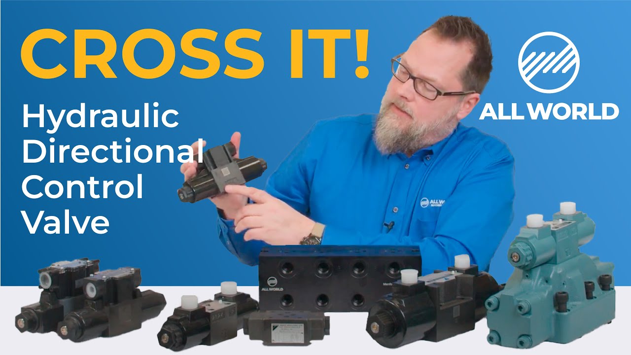 How to Cross a Hydraulic Directional Control Valve - YouTube