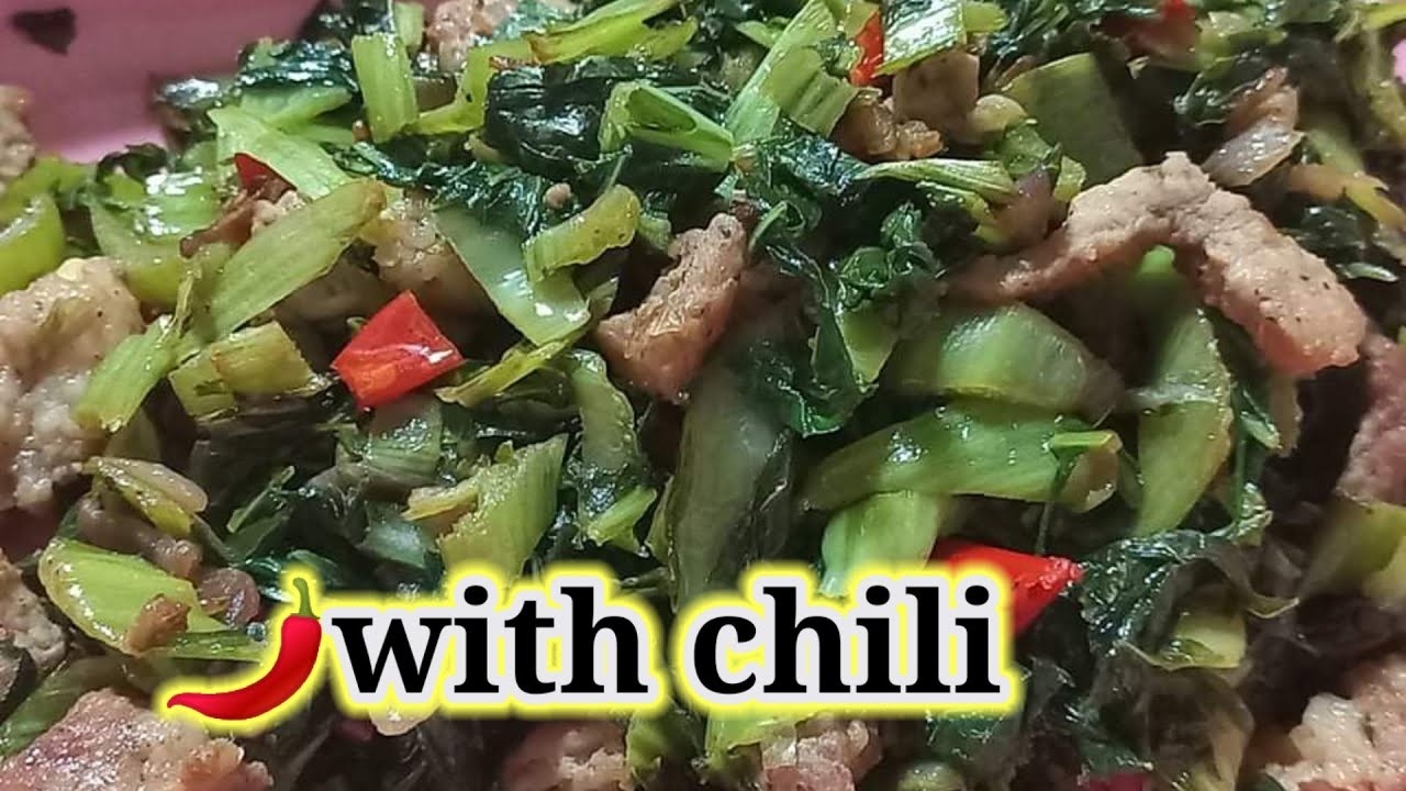 Sili sa Ginisang Burong Mustasa?😲kakaiba to🥰 Must try.| Pickled Mustard ...