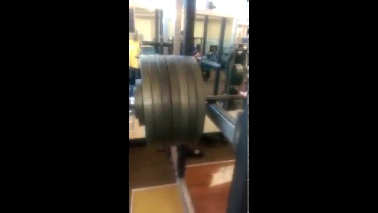 Chaos and Pains Paul Anderson partial squat challenge with 700lbs - YouTube