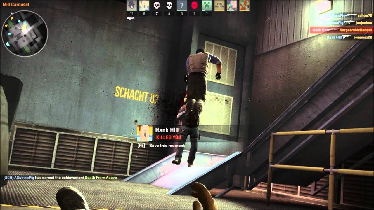 Counter Strike: Global Offensive - Arms Race [Baggage] - YouTube