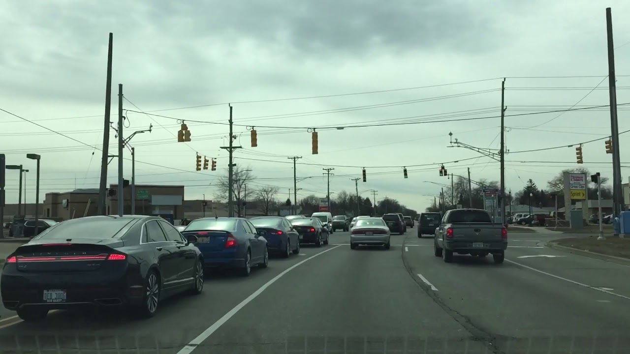 Driving to Warren, Michigan from Sterling Heights, Michigan - YouTube