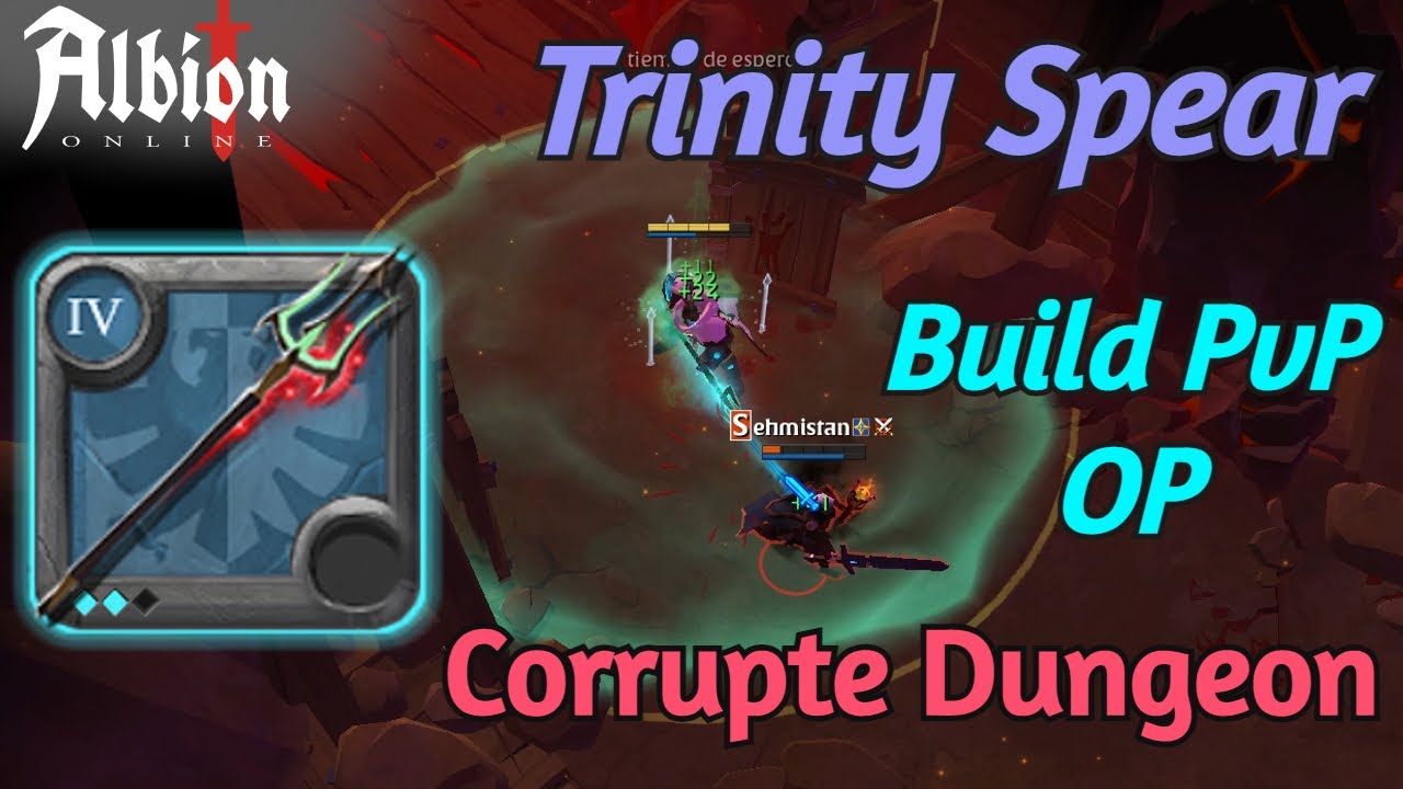 Trinity Spear Build | Lanza de Trinidad | Corrupted Dungeons | Albion ...