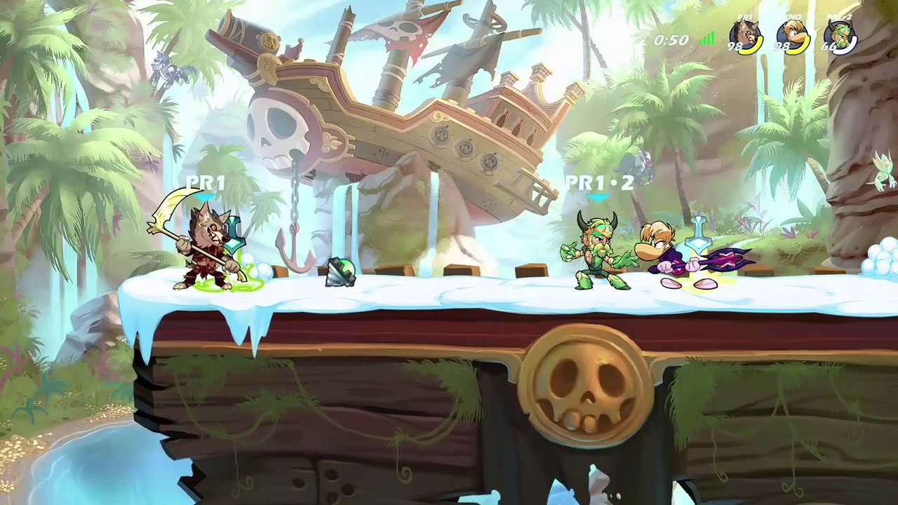 Brawlhalla team combo #2: scythe and axe. - YouTube