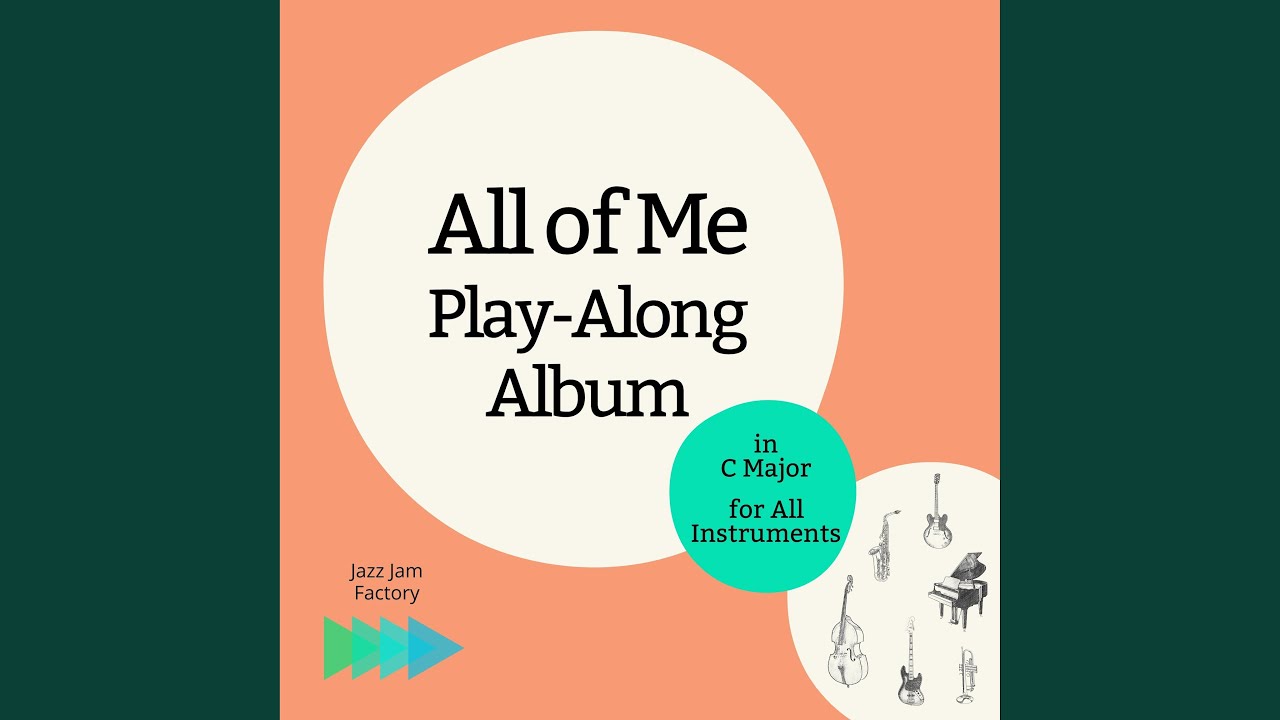 All of Me 160 bpm C Major Play-Along No Piano & Guitar - YouTube