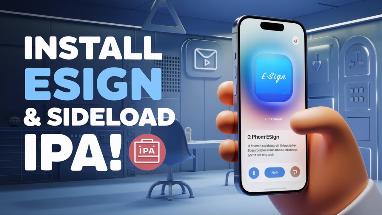How to Install ESign & Sideload IPA Files on iPhone/iPad Without a PC ...