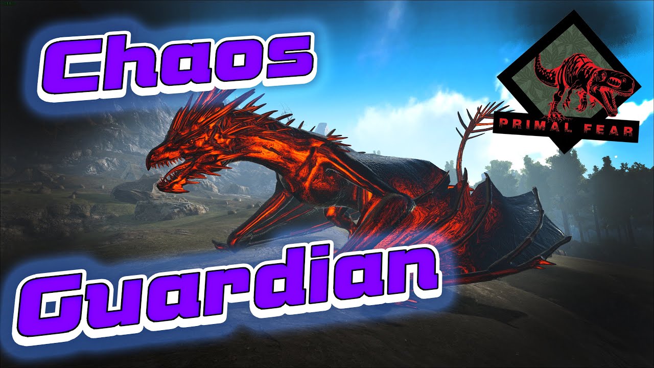 Chaos Guardian и Alpha Dodo Wyvern /Ark Survival Evolved /Primal fear ...