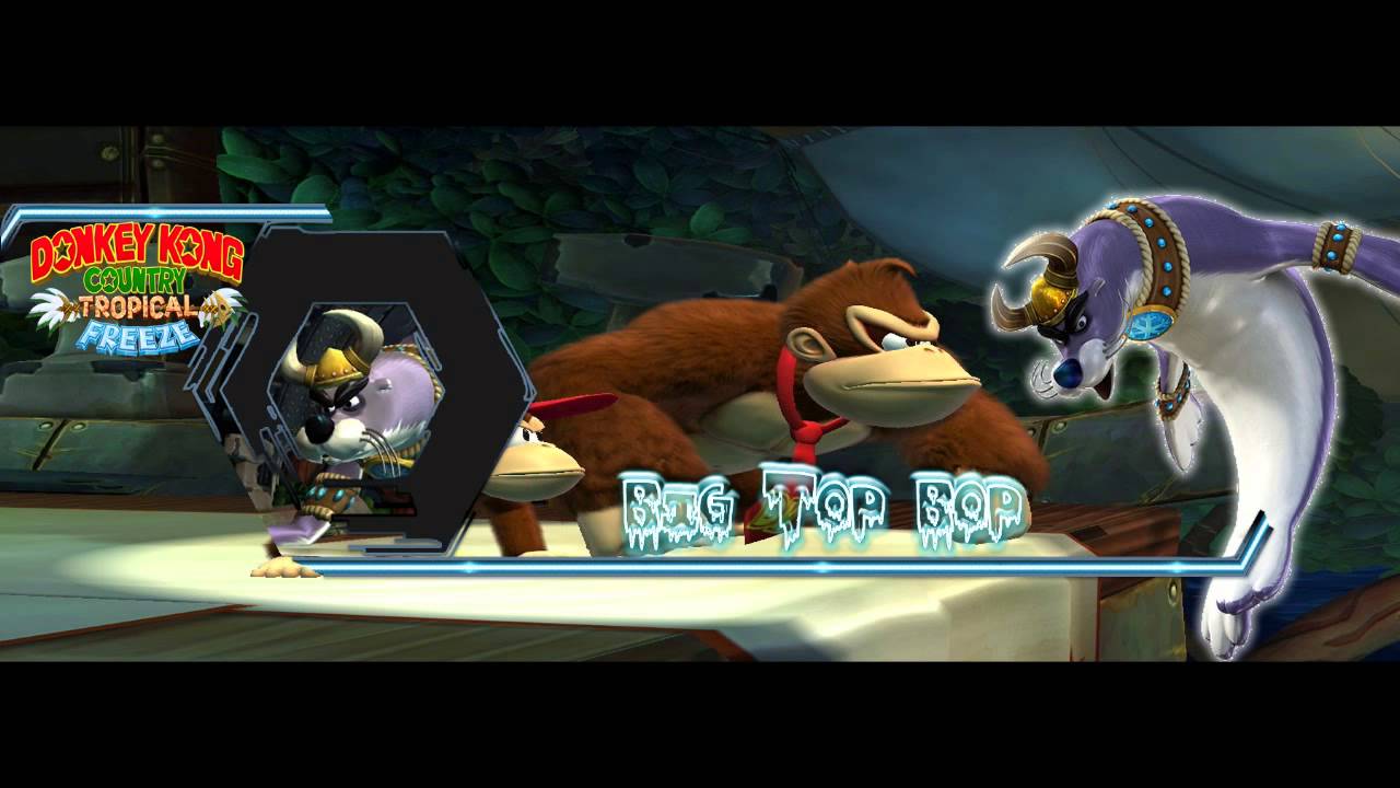 Donkey Kong Country Tropical Freeze - Big Top Bop [Extended] [HD] - YouTube