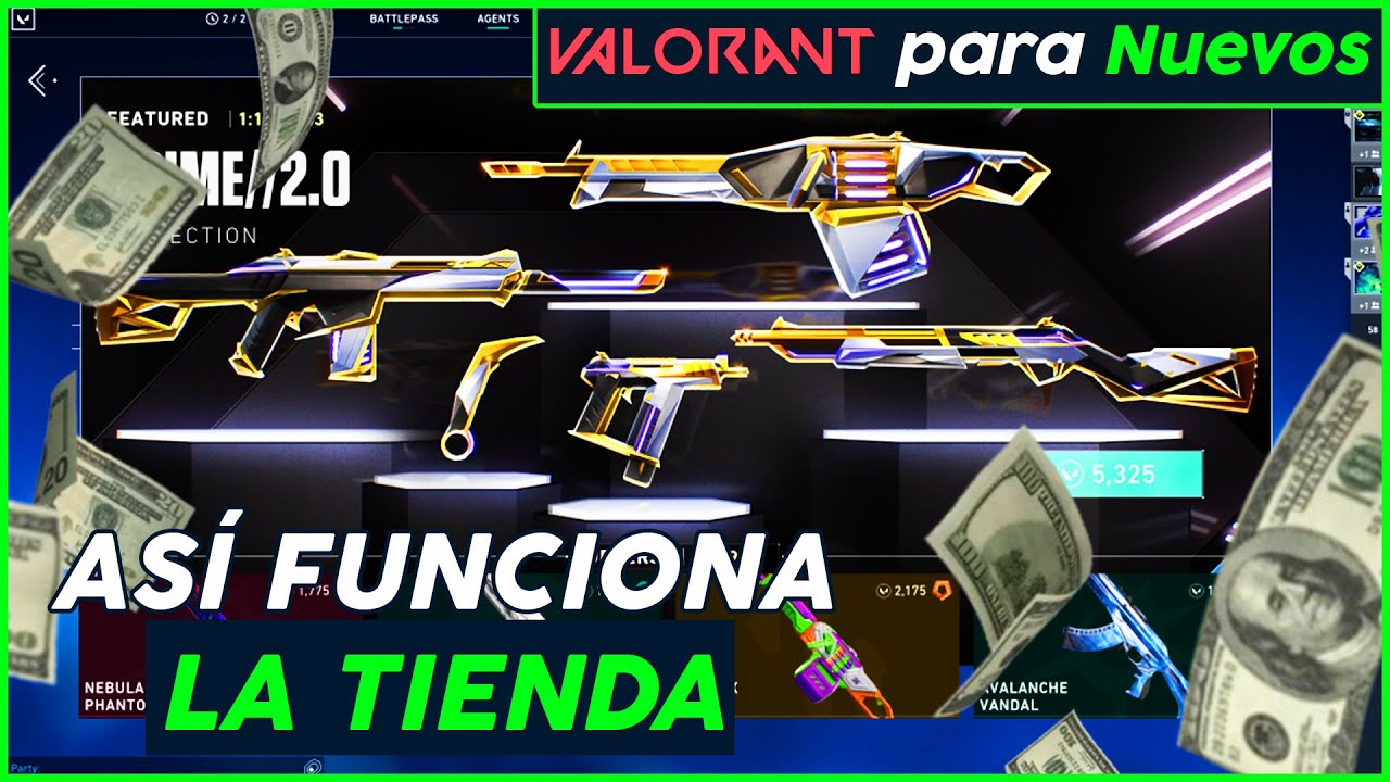 Así funciona la tienda de SKINS en VALORANT | Guías para nuevos ...