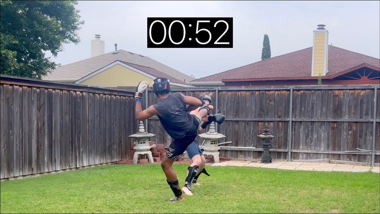 Backyard Brawls Mixed Match: Gabe vs Malcolm (FULL FIGHT) - YouTube