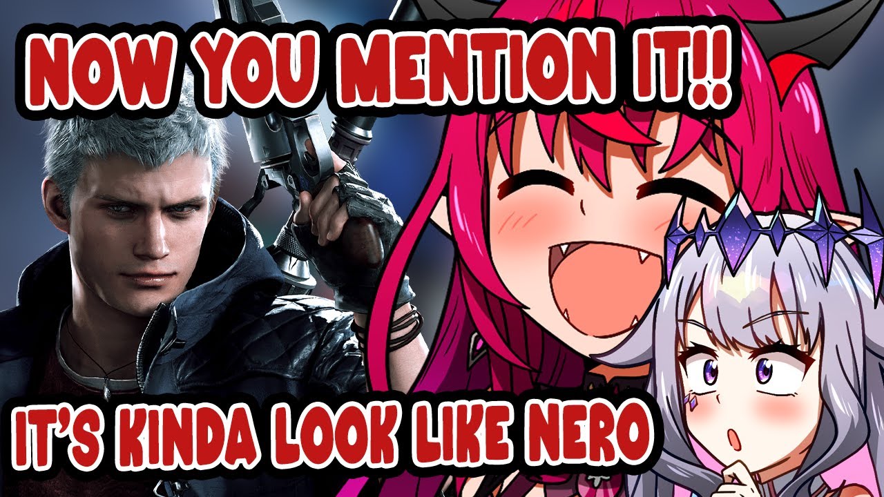 IRyS just realized that her Monster Hunter character looks like Nero ...