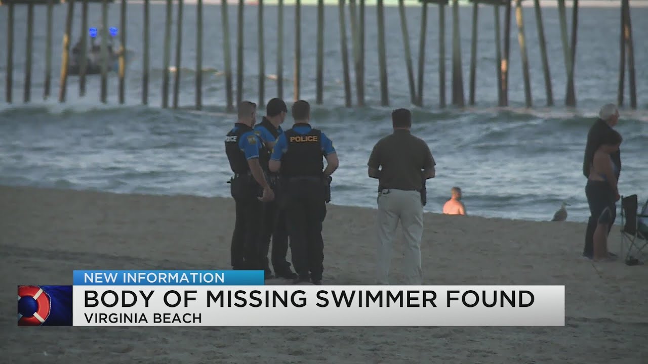 VBPD: Body of missing swimmer found near 23rd St. - YouTube