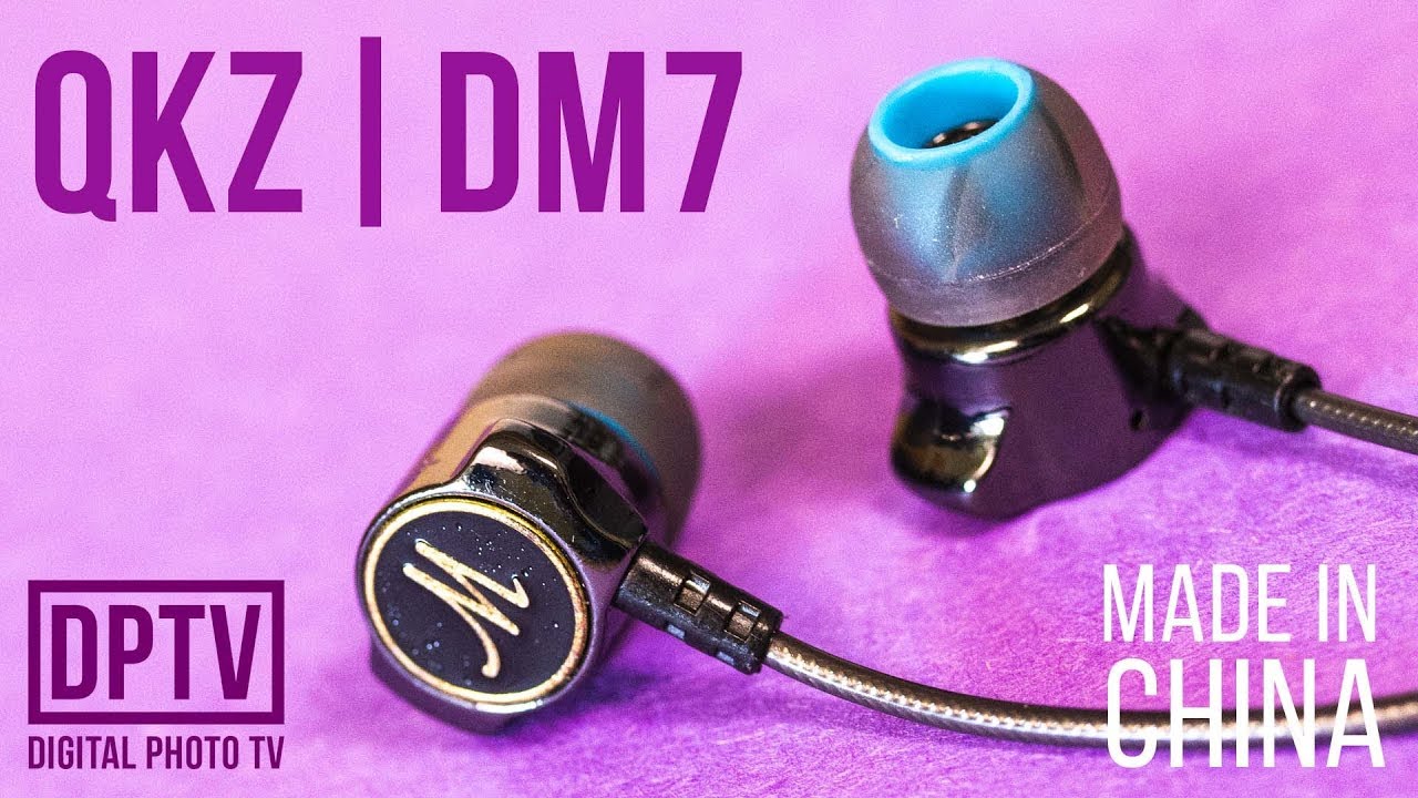 НАУШНИКИ QKZ DM7 ИЗ МЕТАЛЛА Aliexpress | Zinc Alloy Earphones - YouTube