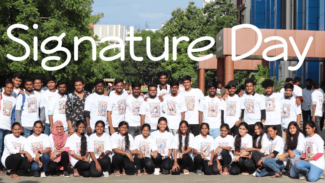 SIGNATURE DAY | LAST DAY of COLLEGE | Memorable Day!! | VLOG - 3 | WE ...