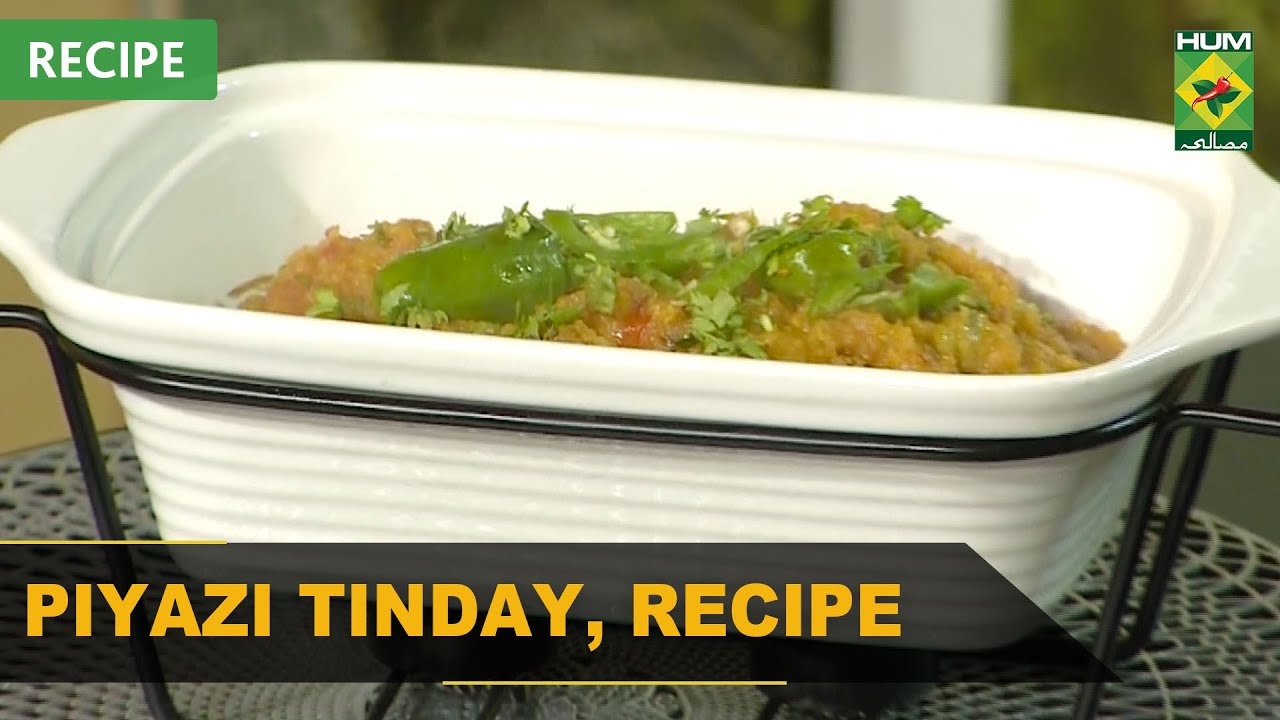 Piyazi Tinday Recipe | Dawat | Abida Baloch | 06 September 2022 ...