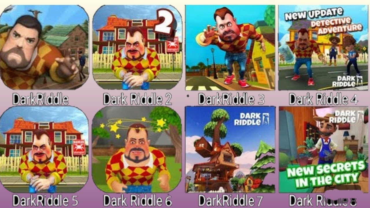 Dark Riddle,Dark Riddle 2,Dark Riddle 3,Dark Riddle 4,Dark Riddle 9 ...