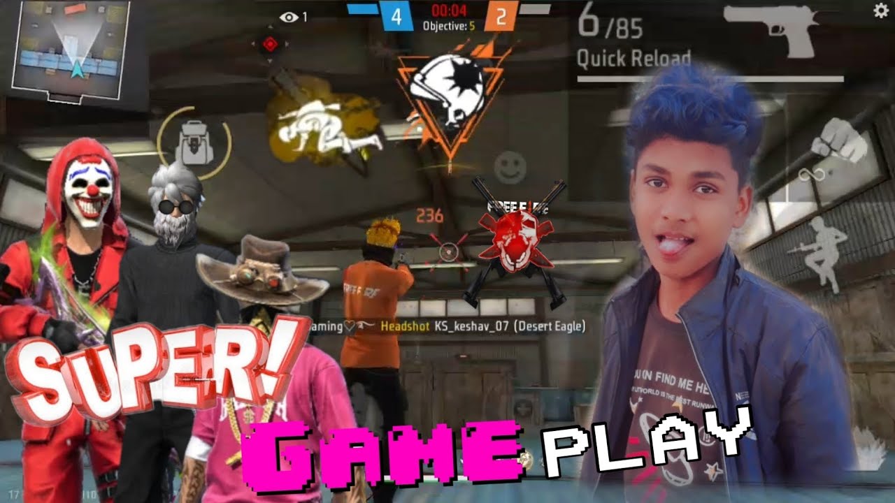 game super player freefire video DESI GAMER free fire hedshot video free fire Mein rdx subhash ...