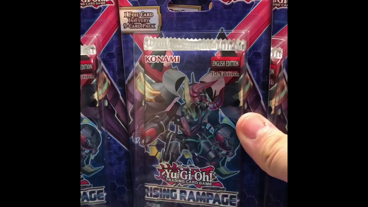 Rising Rampage 3 Pack Booster - YouTube