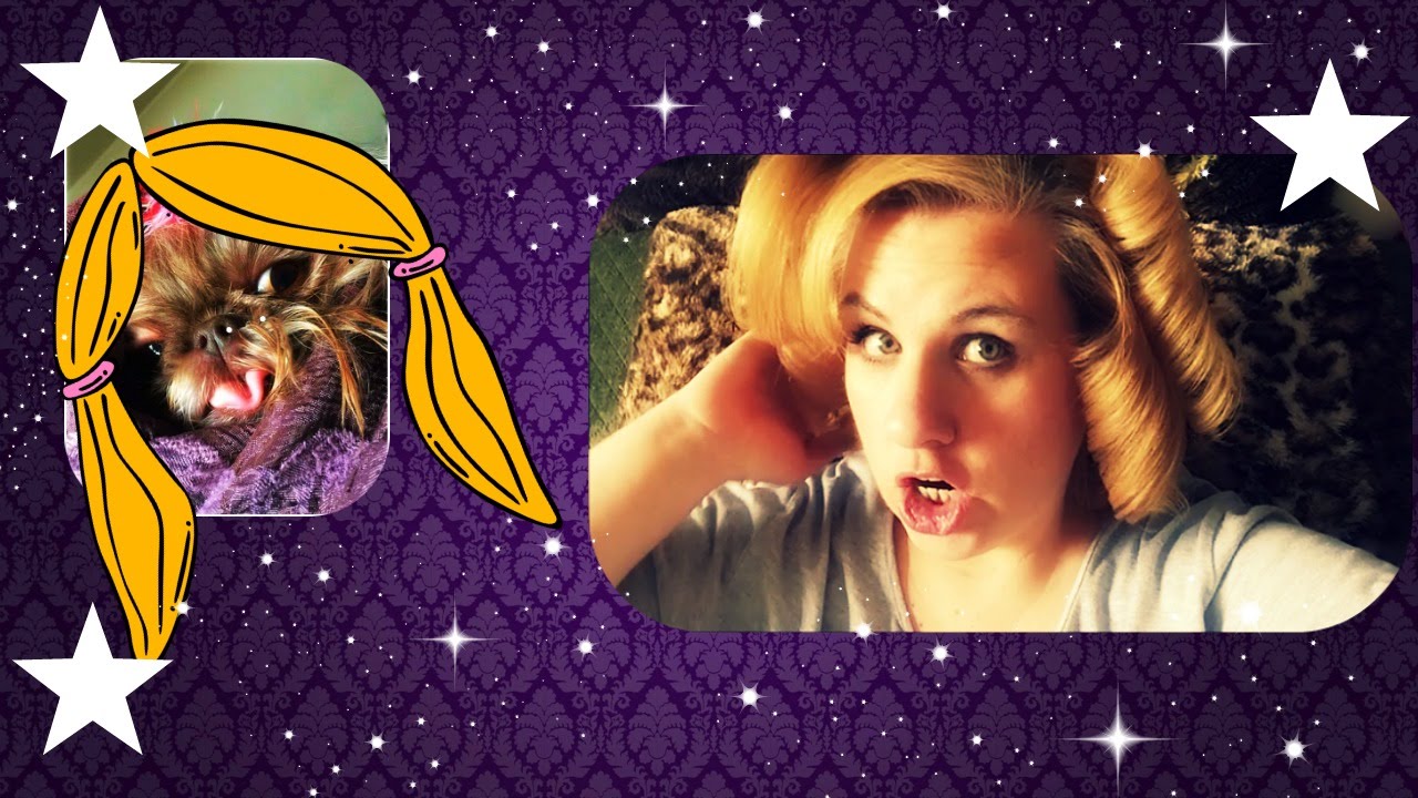 Curly Q Angie Boo! Vlog # 117 - YouTube