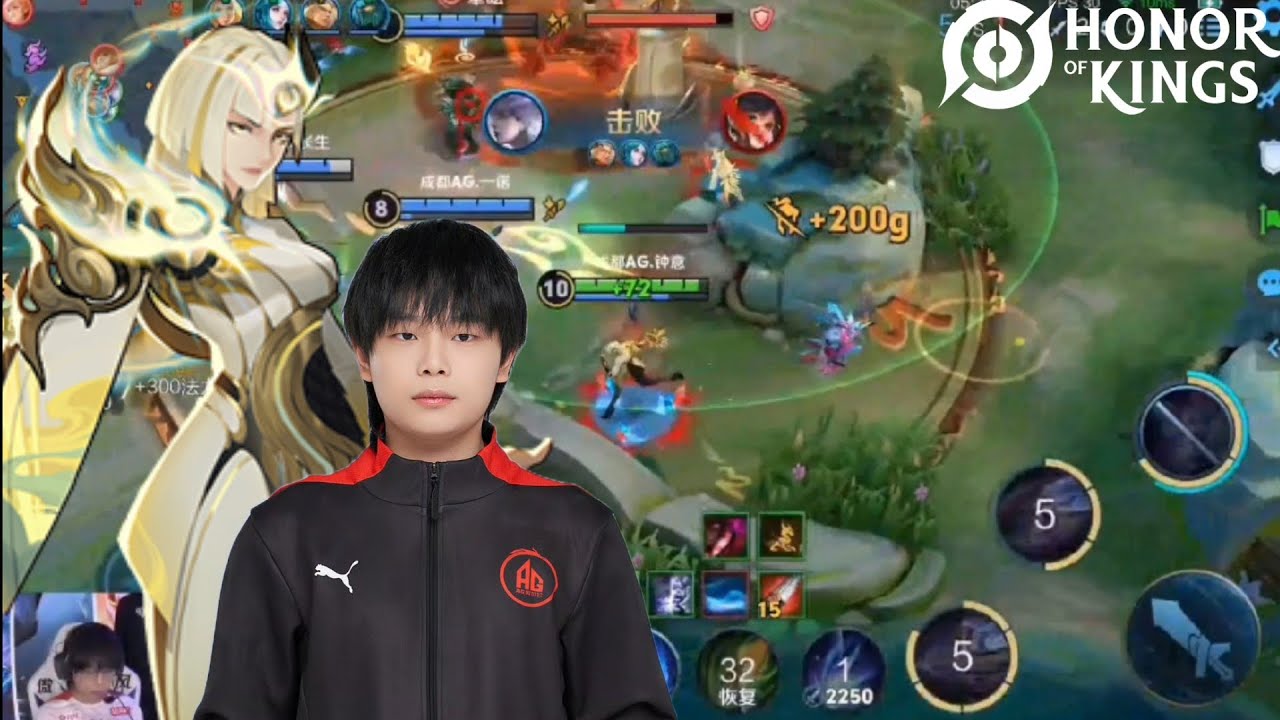 Jing [POV Gameplay] AG.ZhongYi KPL 2024| Honor of Kings - YouTube
