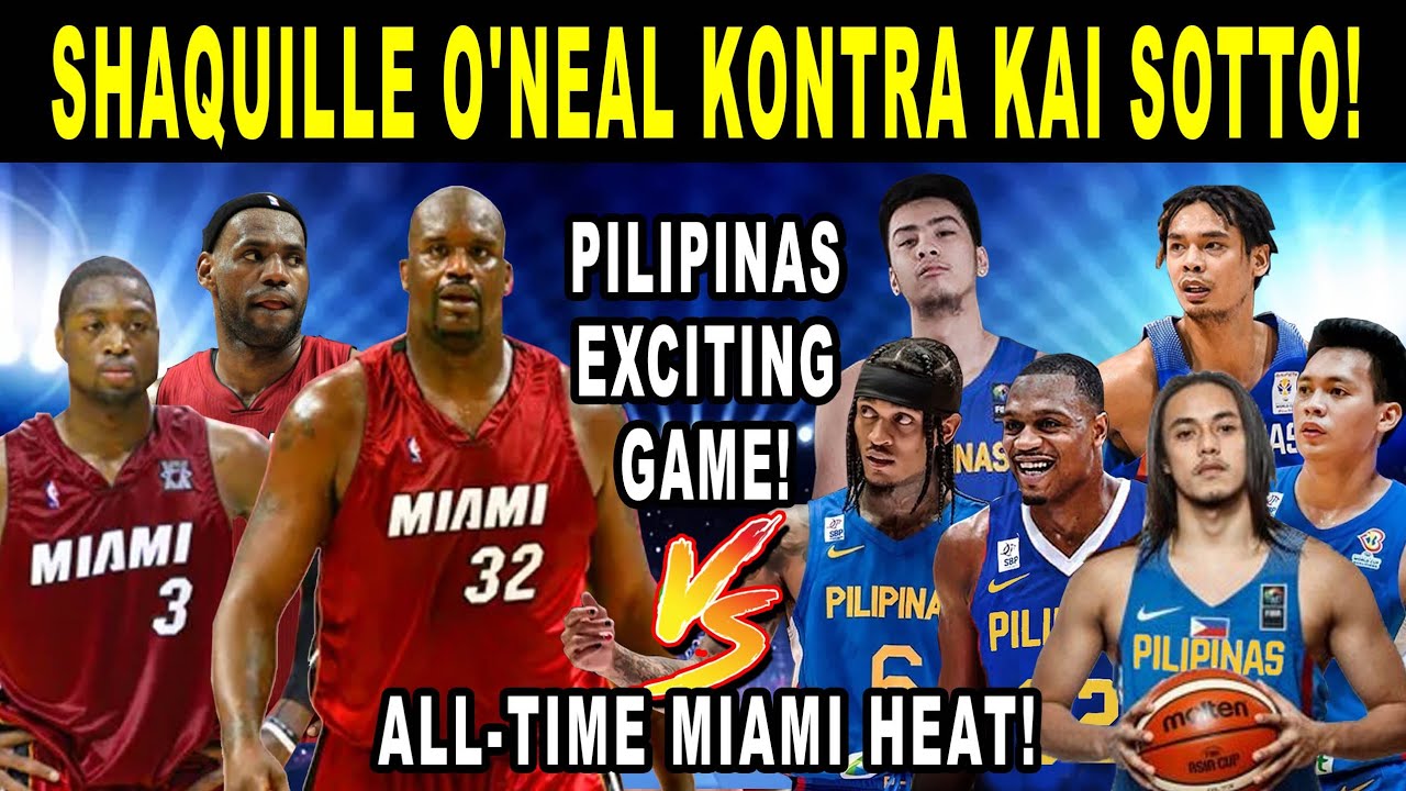 GILAS PILIPINAS vs ALL-TIME HEAT - Thrilling Buzzer Beater! - NBA 2K Simulation Game! - YouTube