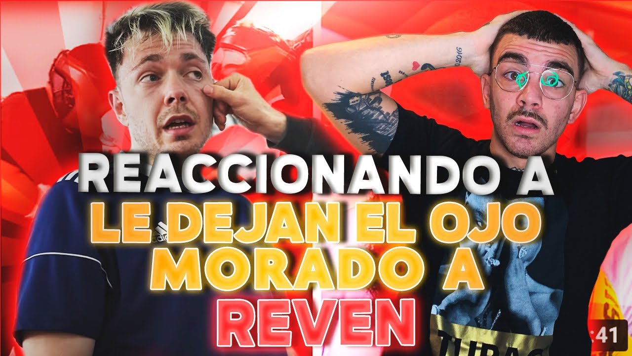 BOXEADOR PROFESIONAL REACCIONA al SPARRING de REVEN *LE DEJAN EL OJO ...