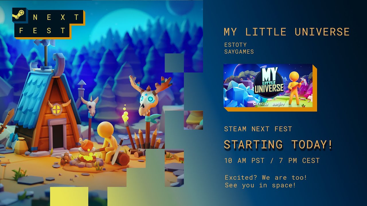 My Little Universe 🚀 Steam Next - Developer QnA session - YouTube