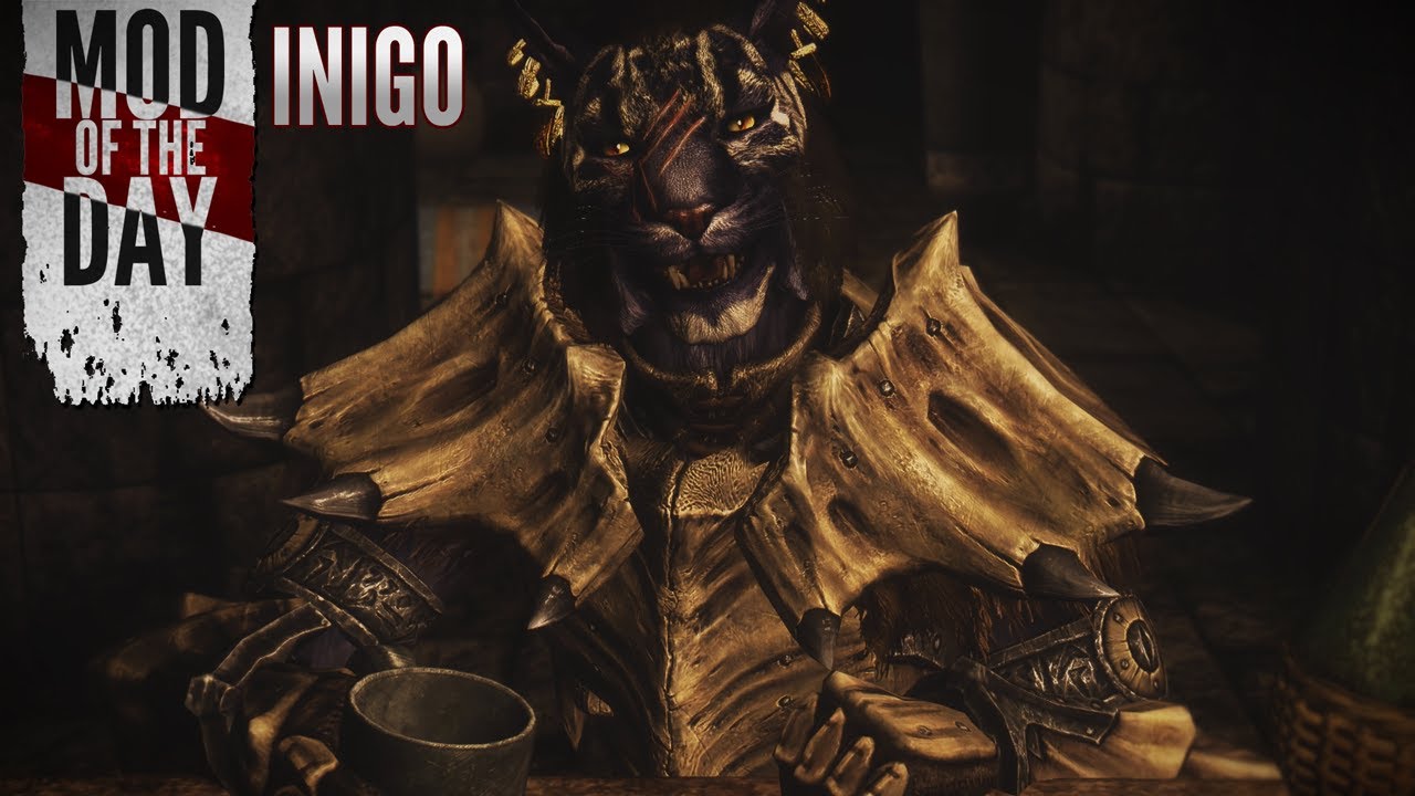 Skyrim Mod of the Day - Episode 241: Inigo - YouTube