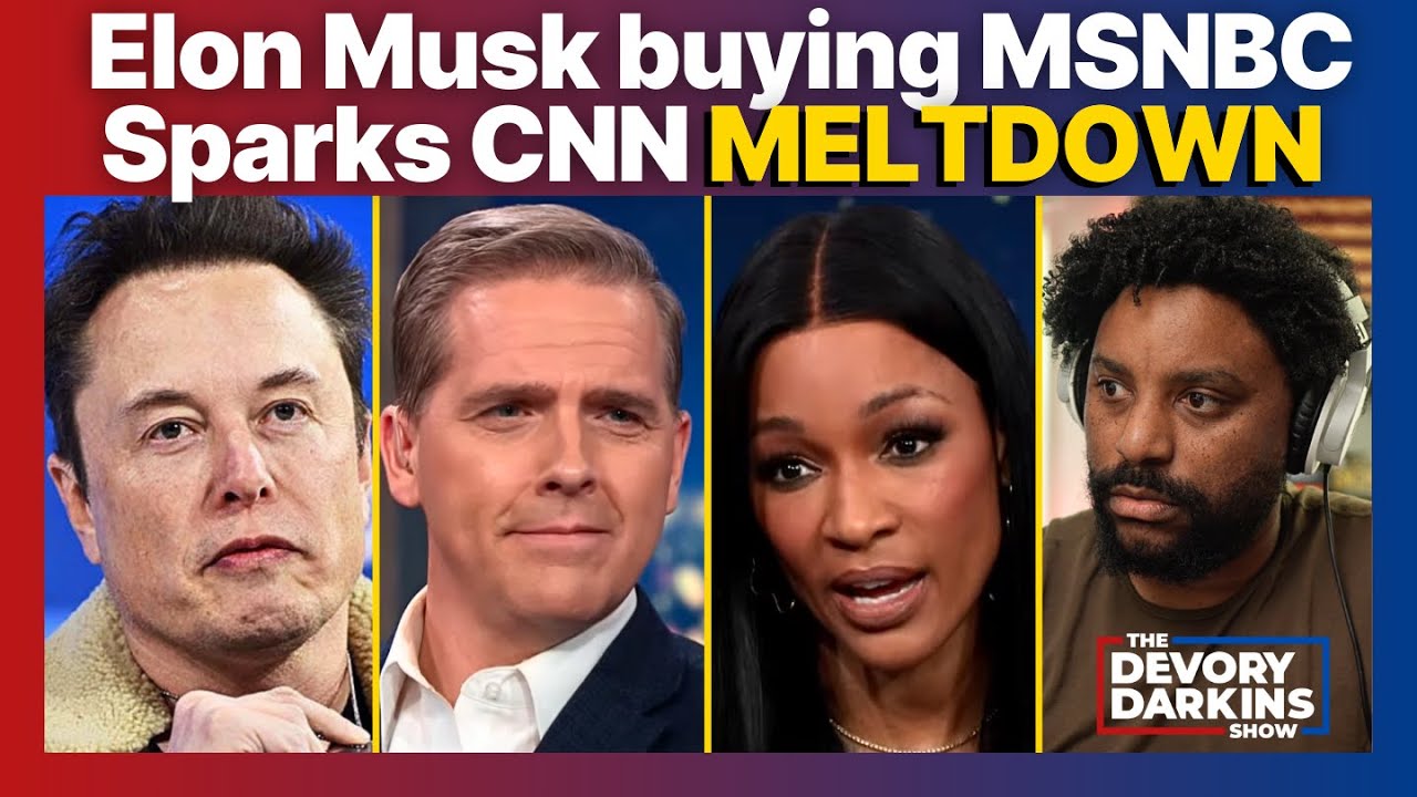 Elon Musk Buying MSNBC Sparks CNN MELTDOWN - YouTube