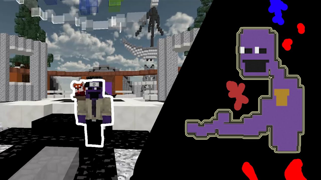 Soy El HOMBRE de MORADO EN Minecraft! - YouTube