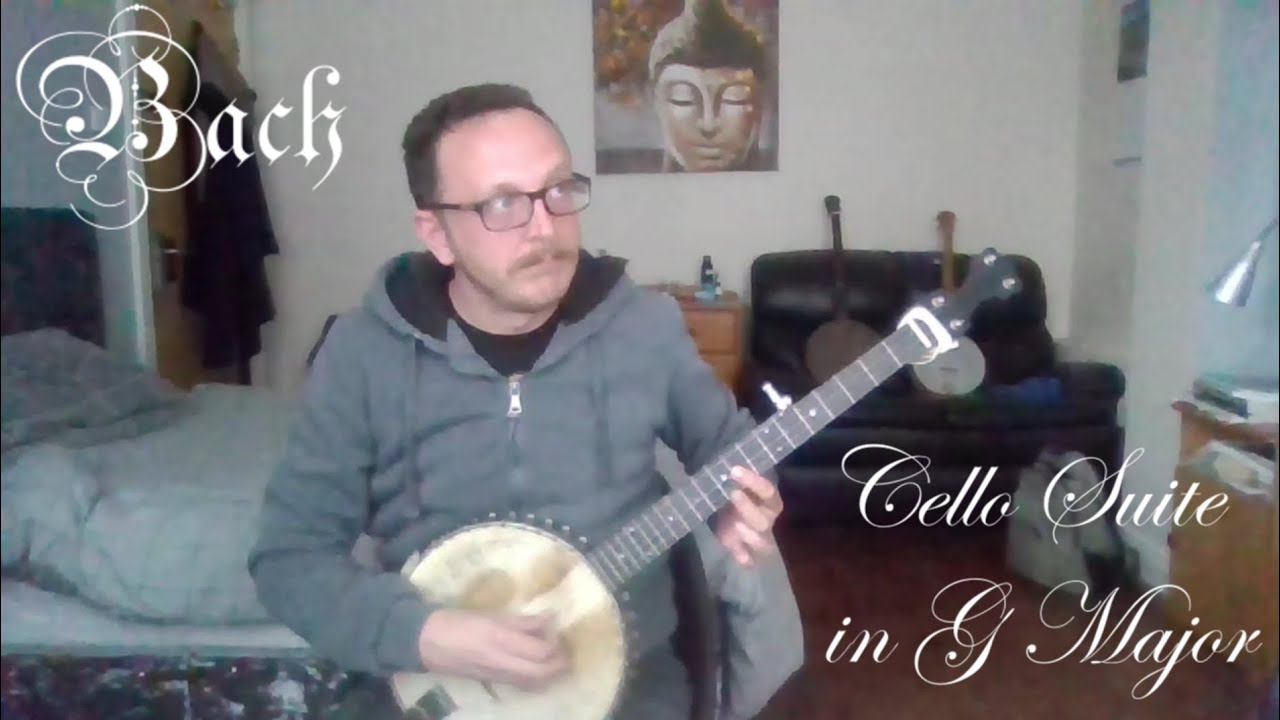 Cello Suite in G Major - J.S.Bach - Banjo Version - YouTube