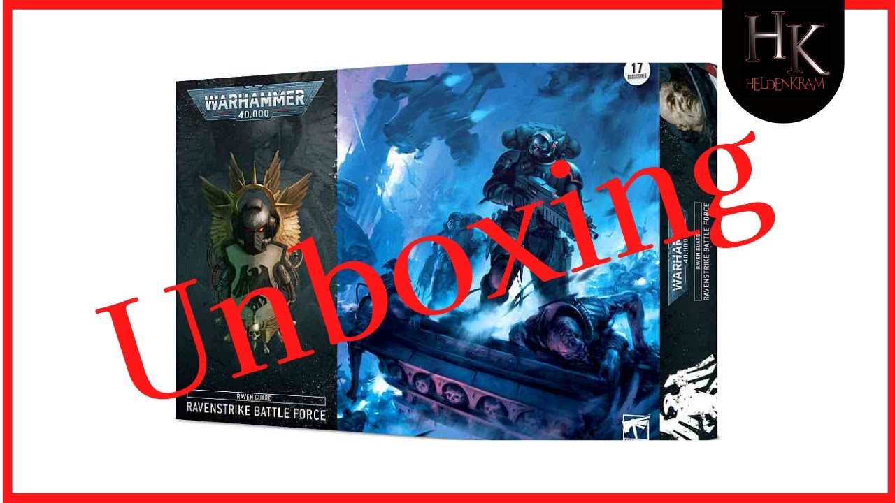 Raven Guard: Ravenstrike Battleforce / Battleforce Box 2022 / Unboxing ...