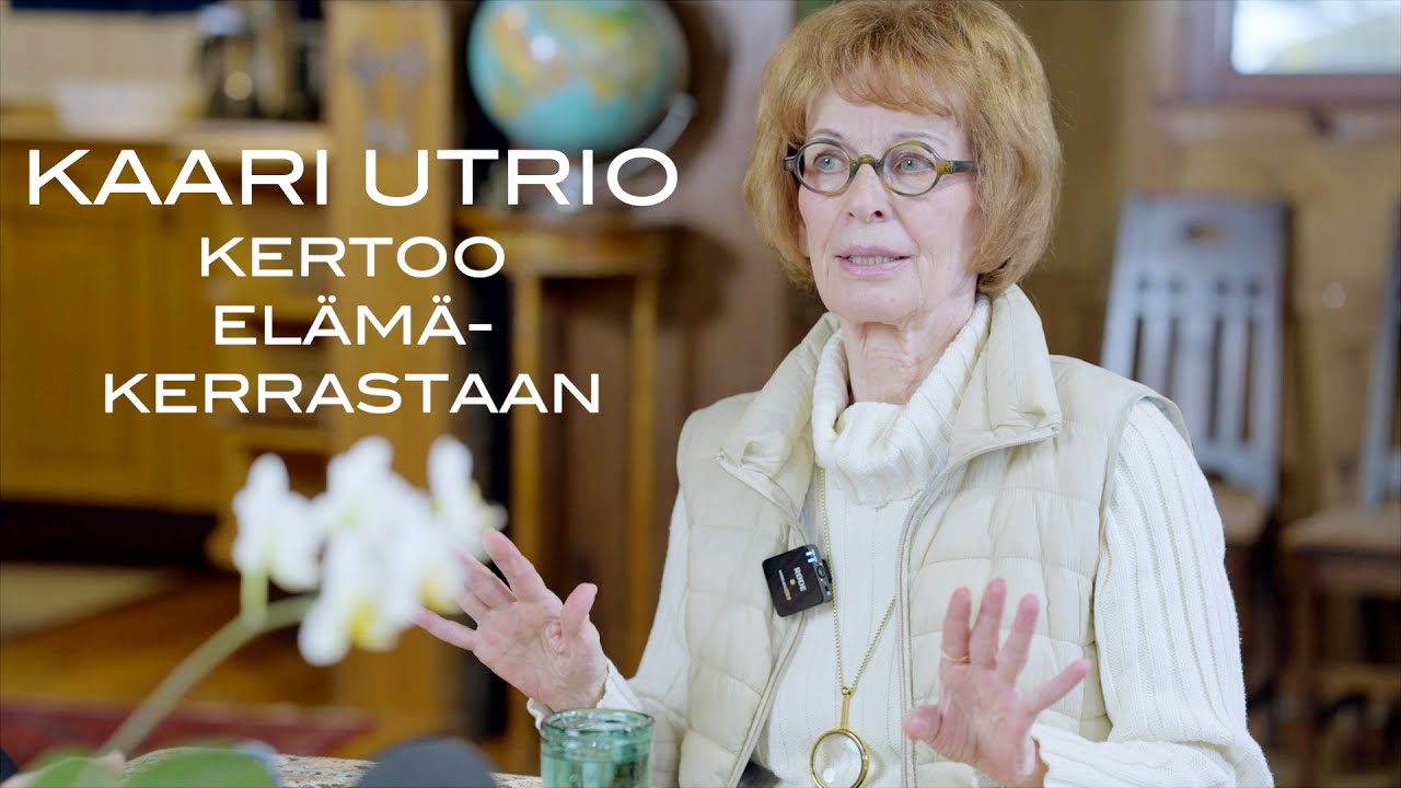 Kaari Utrio kertoo elämäkerrastaan - videohaastattelu - lyhyempi versio ...