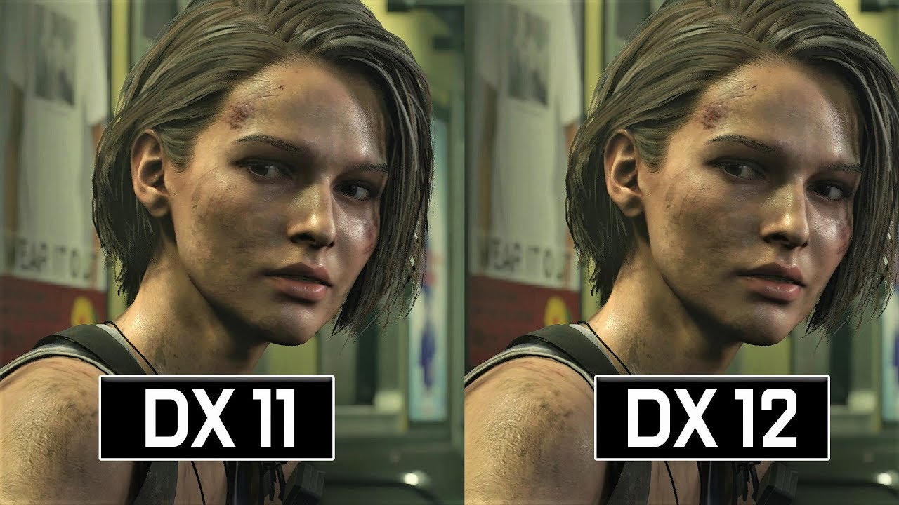 Resident Evil 3 Remake - DX 11 vs DX 12 - YouTube